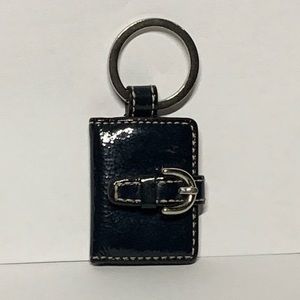 Coach | Accessories | Coach Photo Key Chain Navy Patent | Poshmark